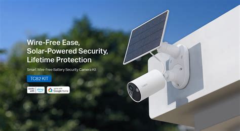 Tp Link Tc82 Tapo Kit Solar Powered Security Camera Kit Tc82 Kit Mwave