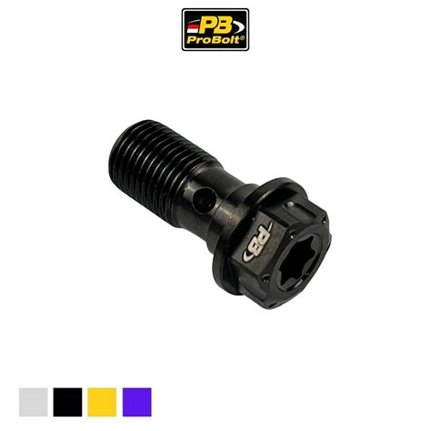 PROBOLT M10 1 00mm X20mm Baut Banjo Selang Kaliper Drat Halus