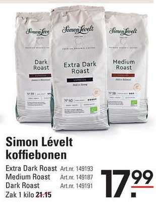 Simon Lévelt Koffiebonen Aanbieding bij Sligro 1Folders nl