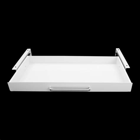 Inbox Zero Under Desk Mounted Sliding Pull Out Drawer Storage Organizer