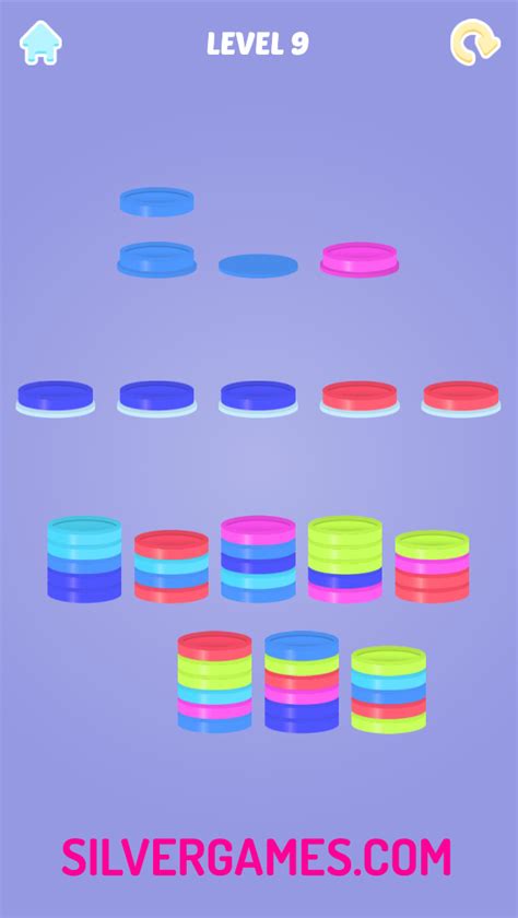 Coin Sort Играјте онлајн на СилверГамес у 🕹️
