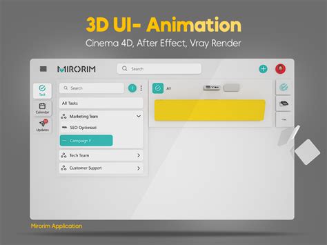 3d Ui Animation By Pouya Pirveisi On Dribbble