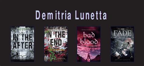 Demitria Lunetta Author Of In The After