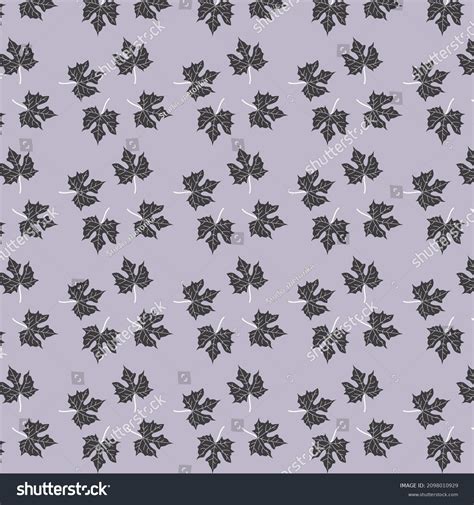 Beautiful Leaf Shape Pattern Design Wallpaper Stock Vector Royalty