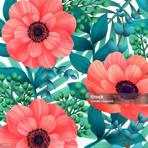 3 차원 스타일 야생 산호 꽃으로 빛나는 열 대 배경 아름 다운 말미 잘 고 흰색 바탕에 나뭇잎입니다 배경 화면 스크린 세이버 결혼식 또는 인사장에 대 한 최신 유행 디자인