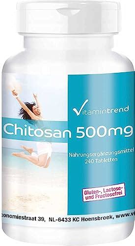 Fat Binder Vitamintrend Chitosan 500mg 240 Tablets 2025 Test Winner Buy