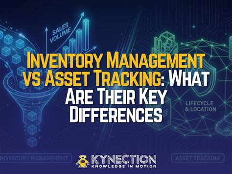 What Are The Key Differences Between Inventory And Asset Tracking
