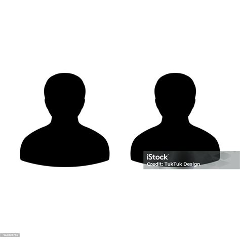 클라이언트 아이콘 벡터 남성 그룹 사람의 기호 평면 색 문양 그림 그림에서 비즈니스 팀 관리에 대 한 아바타 감독에 대한 스톡