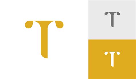Letter T Initial Monogram Logo Design 29710058 Vector Art At Vecteezy