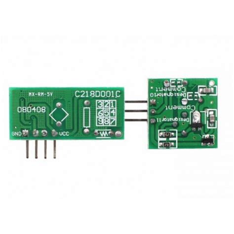 RF Link Transmitter And Receiver Pair Mhz X Robotics In Canada