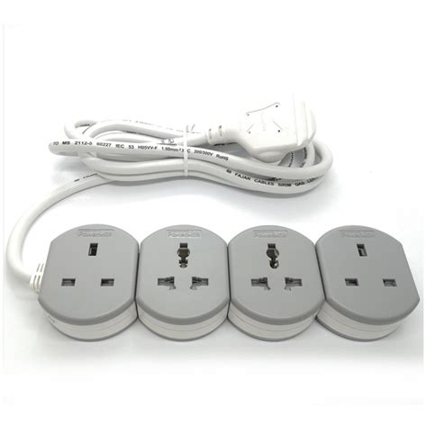 PowerLink Modulinks Socket Gang UK Universal Extension Socket With Surge Protector P