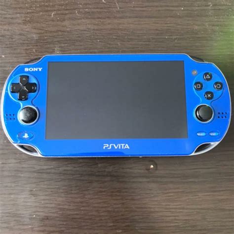 SONY PlayStation PS Vita PCH 1000 ZA04 Sapphire Blue Wi Fi Boxed Exc EBay