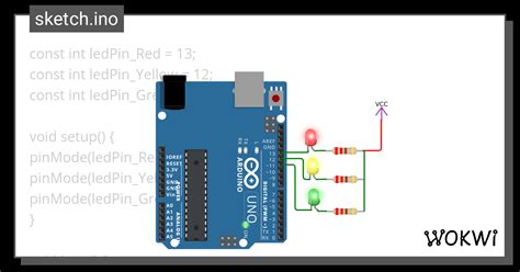 1 5 Studi Kasus 1 Digital Output Aktif Low Wokwi ESP32 STM32