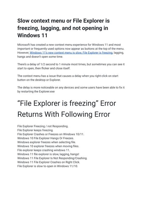 PPT Slow Context Menu Or File Explorer Is Freezing PowerPoint Presentation ID