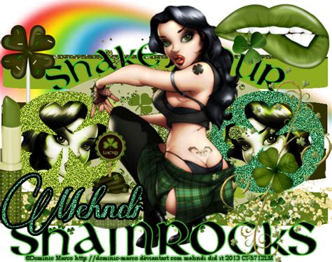 Dezignz By An Urban Goddess Ftu Tutorial Shake Your Shamrocks