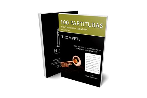 100 Partituras Do Novo Hinário Adventista Para Trompete Melodia E