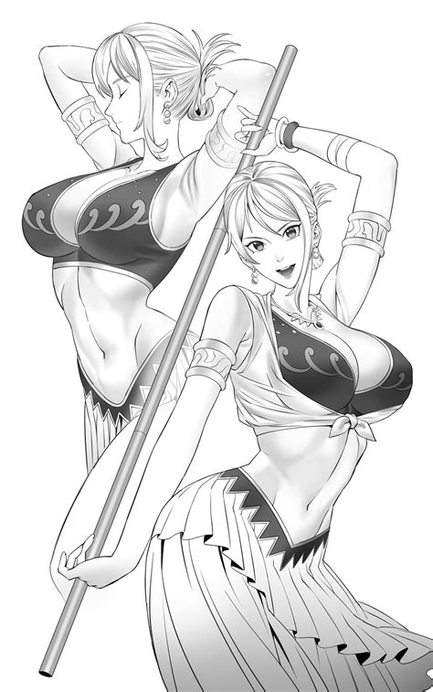 Nami One Piece Drawn By Uukkaa Danbooru