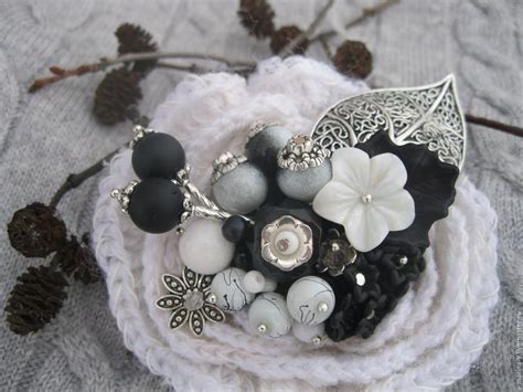 День и ночь Брошь в интернет магазине на Ярмарке Мастеров Брошь булавка Котлас доставка по