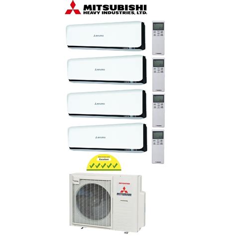 5 Ticks Mitsubishi System 4 Air Con Free Installation Dismantle
