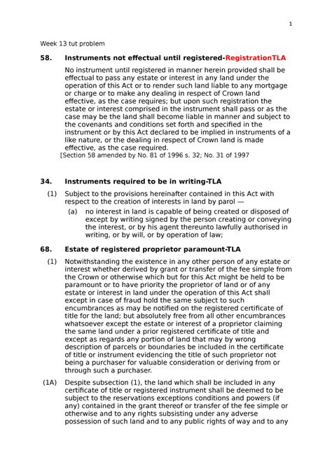 Week 13 Tut Problem Prep 1 Week 13 Tut Problem 58 Instruments Not
