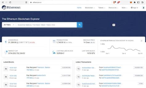 سایت اتراسکن چیست؟ آموزش کار با سایت Etherscan