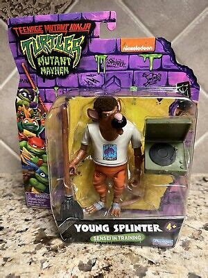 Tmnt Teenage Mutant Ninja Turtles Mutant Mayhem Young Splinter New