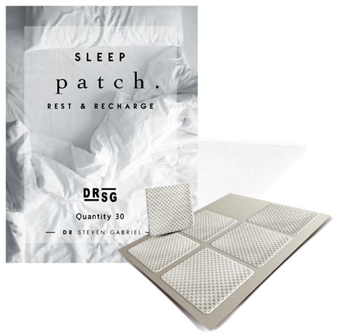 Drsg Sleep Topical Patch Melatonin With Adaptogens For Regulating