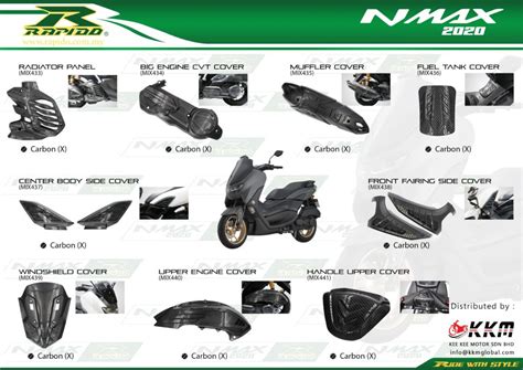 Engine Cover Cnc Yamaha Nmax 2020 Rapido