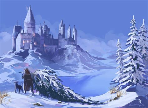 Hogwarts Snow Wallpapers Top Free Hogwarts Snow Backgrounds