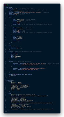 CODEV Blackmarket QBCore ESX FiveM Releases Cfx Re Community