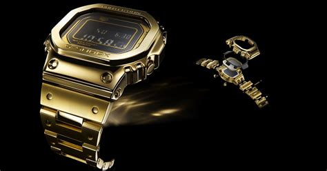 Most Luxurious G Shock Ever Is Made Of 18k Gold And Available For Pre