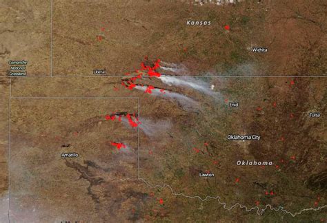 Fires In Oklahoma Map Map Of Rose Bowl