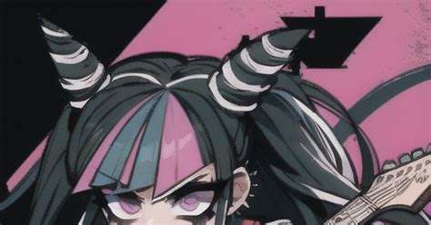 Girl Danganronpa Danganronpa 澪田 唯吹 Ibuki Mioda Pixiv