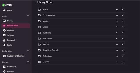 More Than Folders Shown On The My Media Section On Home Screen General Windows Emby