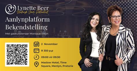Lynette Beer Aanlynplatform Bekendstelling Time Square South Africa