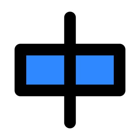 Align Horizontally Middle Download Free Icons