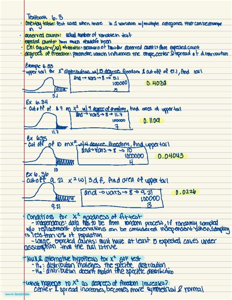 Ap Stats Textbook Answers Once Homework Textbook 6 3 Oneway Table