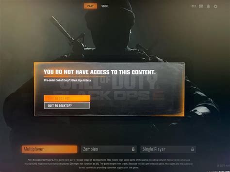 How To Fix Cod Bo6 Black Ops 6 You Do Not Have Access To This Content