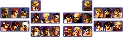 Kof94 Select Screen By Flashcs On Deviantart