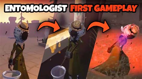 Entomologist First Gameplay Identity V New Survivor Youtube