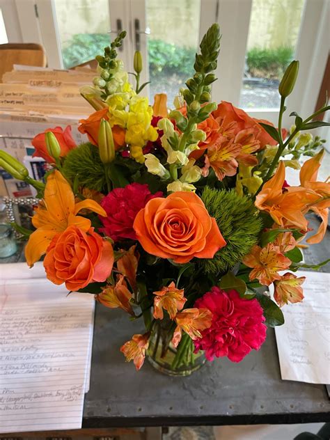 Never Expected To Get Birthday Flowers From Work Friends Big Thanks To