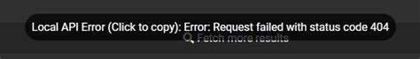 Local API Error Trying To Fetch More Videos From Channel Issue 1087