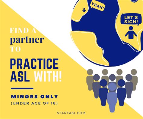 Find An American Sign Language Practice Partner Start Asl