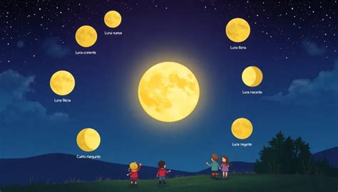 Fases De La Luna Para NiÑos ¡descubre Su Magia