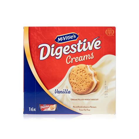Mcvities Digestive Vanilla Creams 44g X 16 Waitrose Uae And Partners