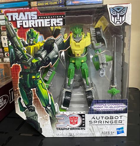 New Hasbro Transformers Generations Idw Autobot Springer Misb Brand New Hobbies And Toys Toys