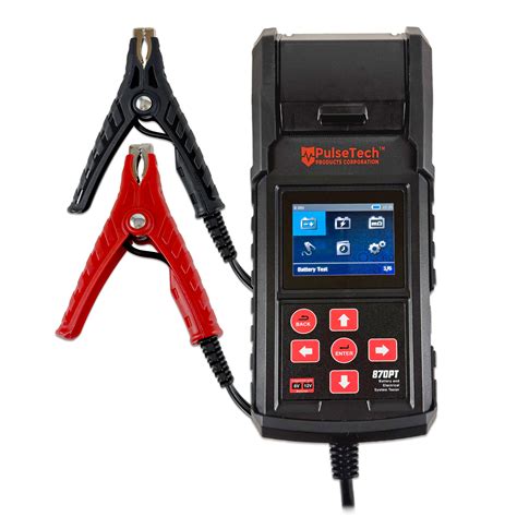 870pt Digital Battery Tester And Analyzer Pulsetech