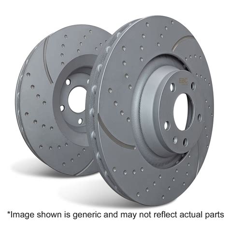 Ebc Brakes S3kr1053 S3 Greenstuff 6000 Brake Pads And Gd Slotted And