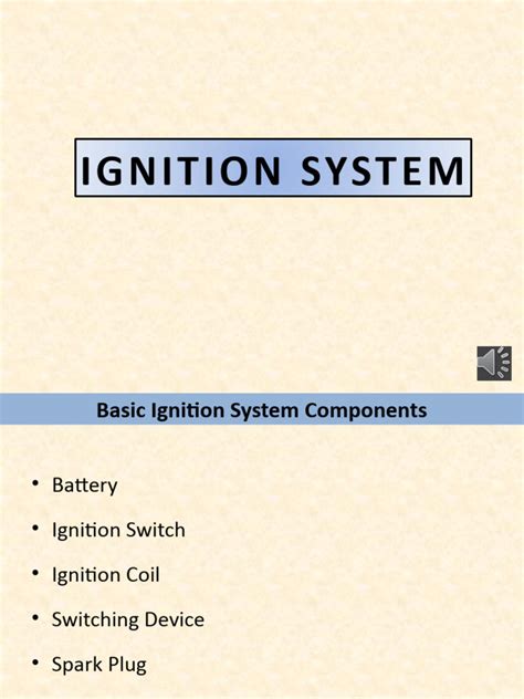 Ignition System Types Pdf