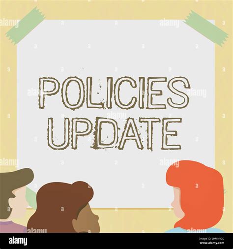 Writing Displaying Text Policies Update Business Showcase Act Of Adding New Information Or